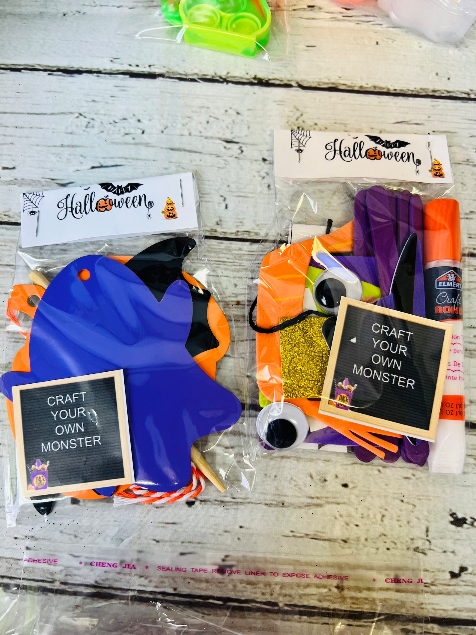 READY TO SHIP** Deluxe Halloween Craft Kit: Kids Activity Busy Box - Etsy