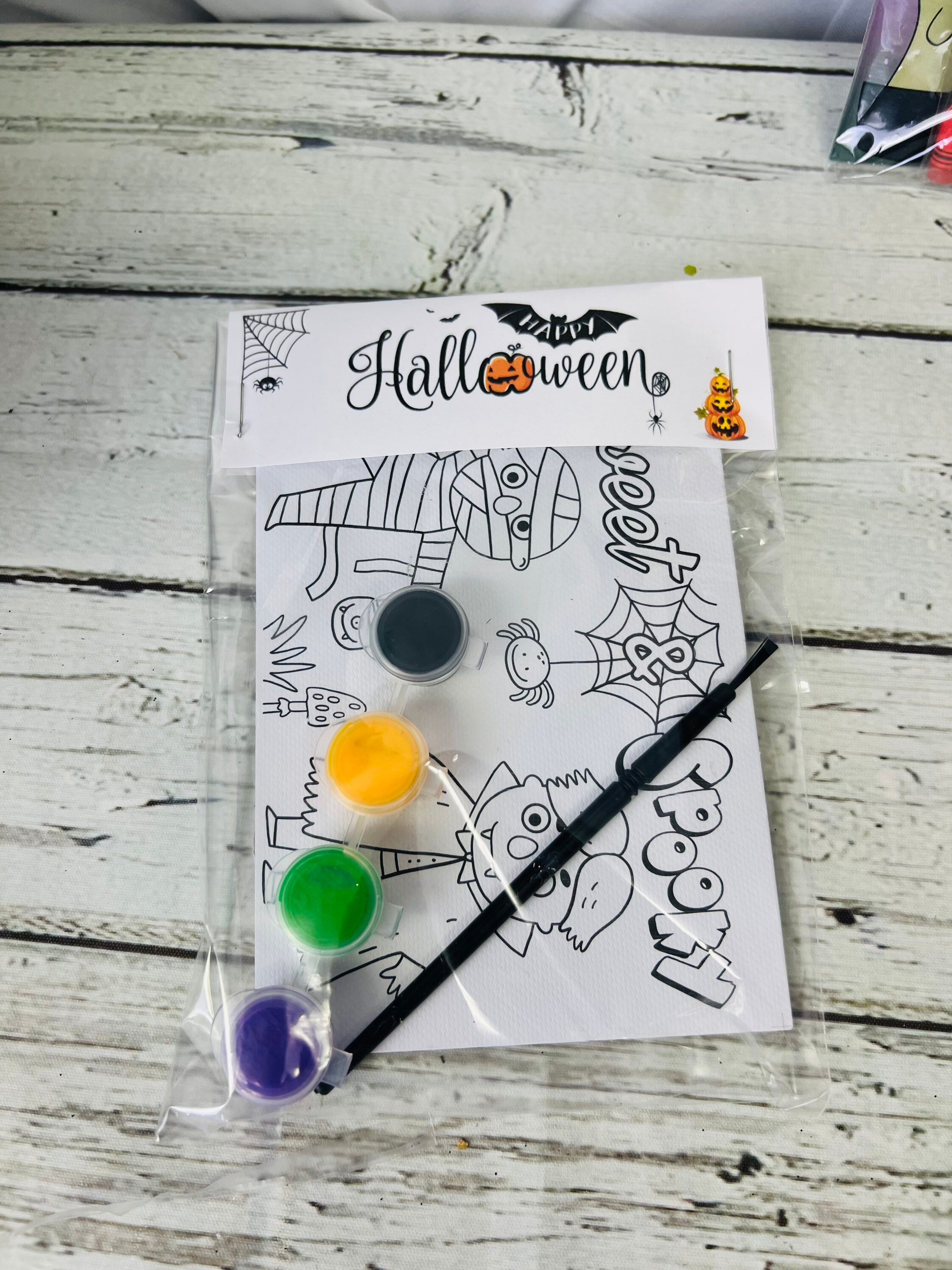 READY TO SHIP** Deluxe Halloween Craft Kit: Kids Activity Busy Box - Etsy