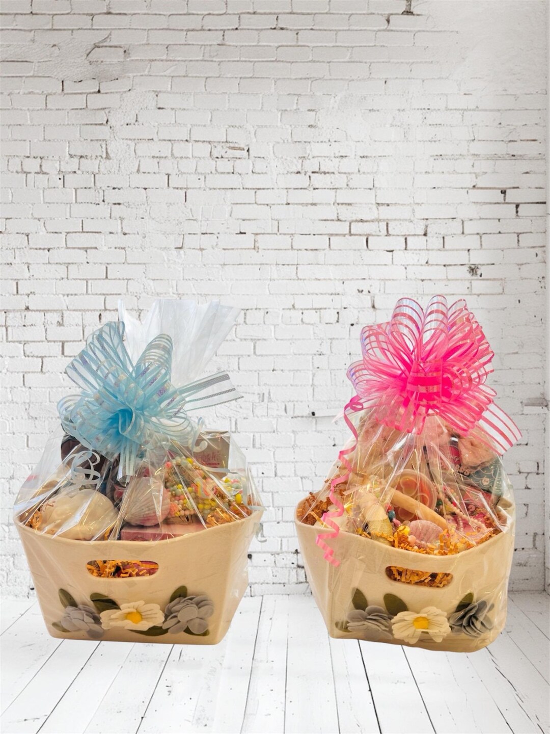 9 Piece Prefilled Gift Basket Girl Themed Keepsake Doll Girls Gift ...