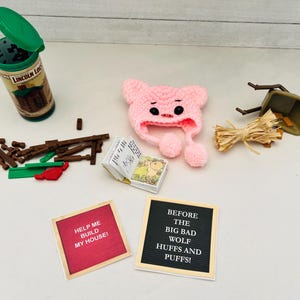 Three Little Pigs Elf Clothes Elf Doll Christmas Elf Prop Elf Activity ...