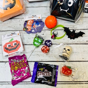 Personalized Monster Boxes Halloween Handout Trick or Treat Kids ...