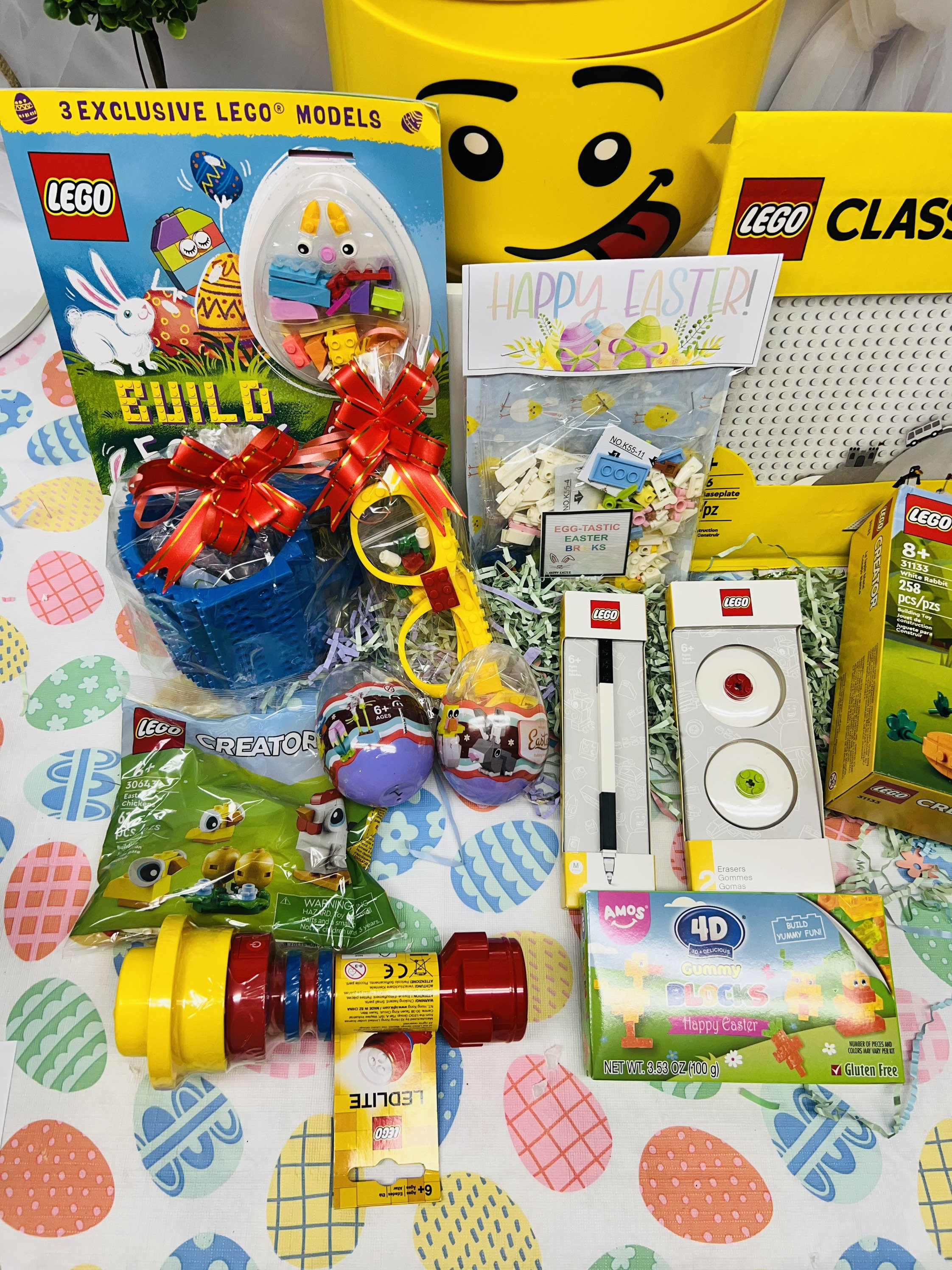 14 Piece Prefilled LEGO Gift Basket Birthday Gift Christmas Gift Kids ...