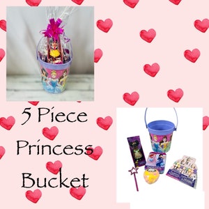 Princess Bucket Party Favor | Girls Princess Gift | Girls Birthday ...