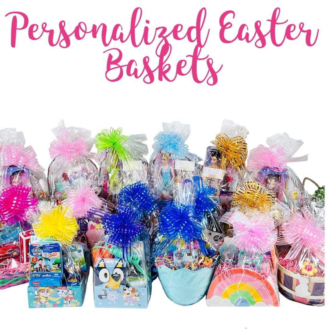 READY TO SHIP** Themed Mini Easter Gift Basket: Superhero, Minecraft ...