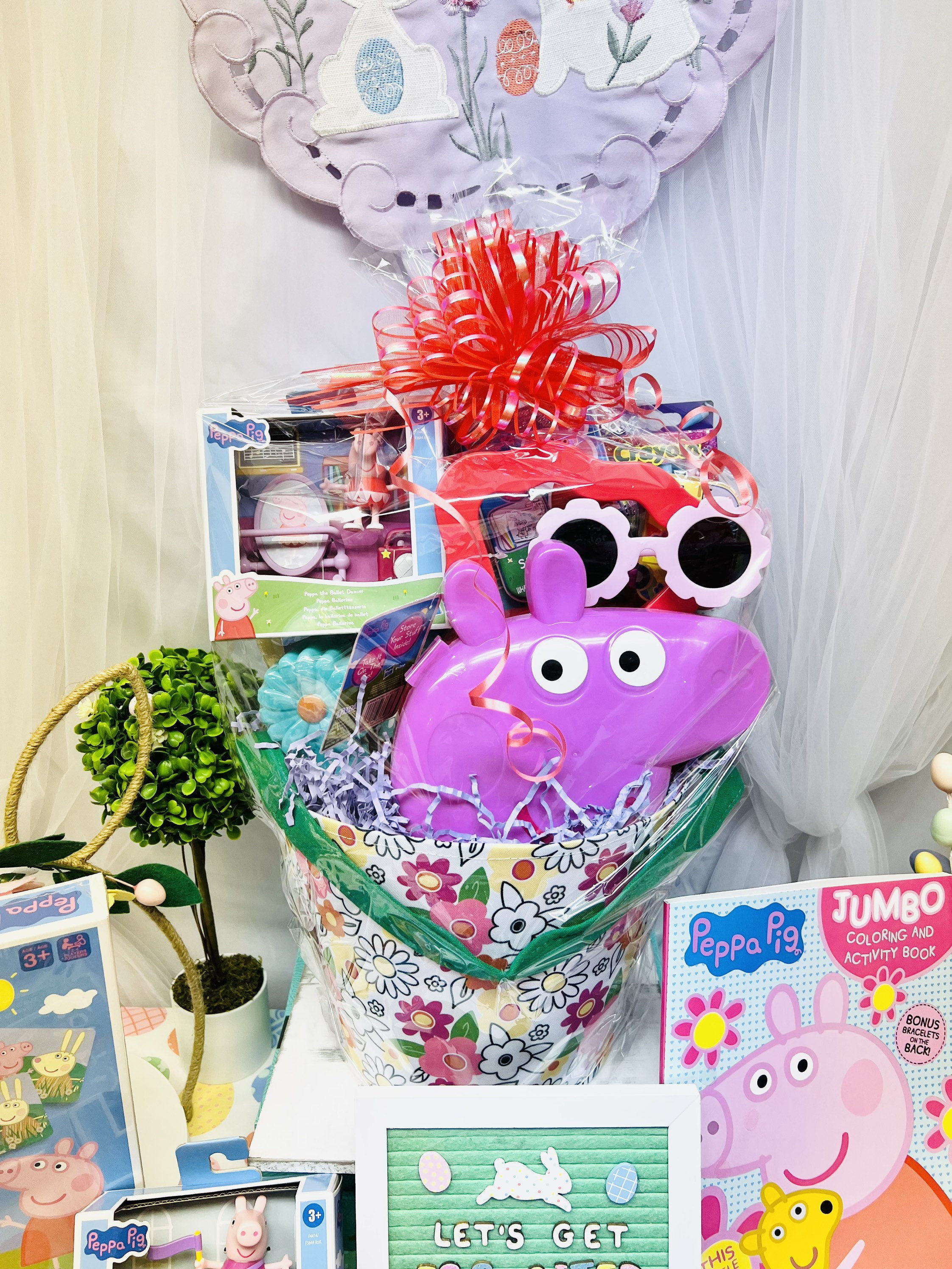 11 Piece Prefilled Peppa Pig Kids Gift Basket Birthday Gift - Etsy