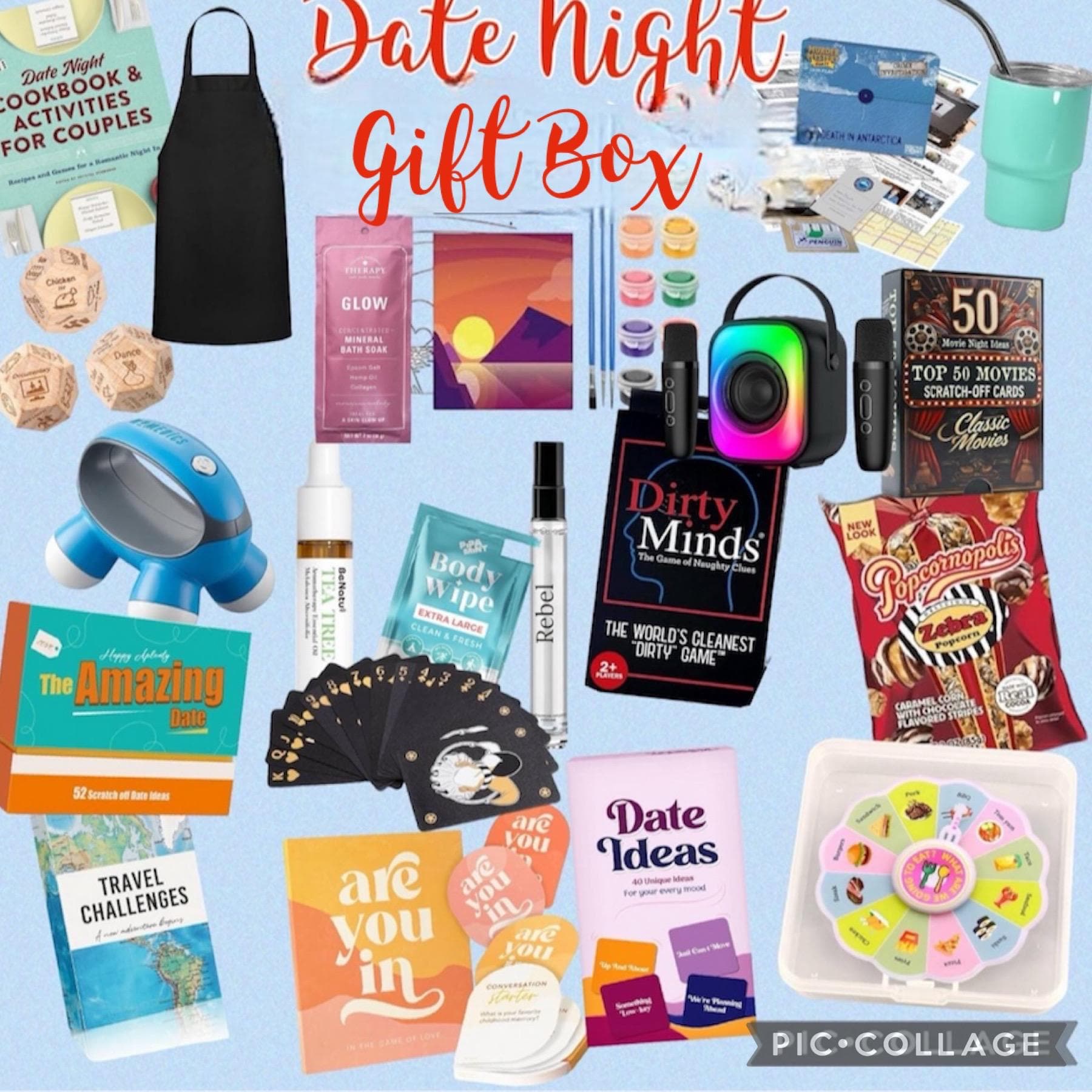 Date Night Gift Box: Games, Activities & Surprises for Couples - Etsy