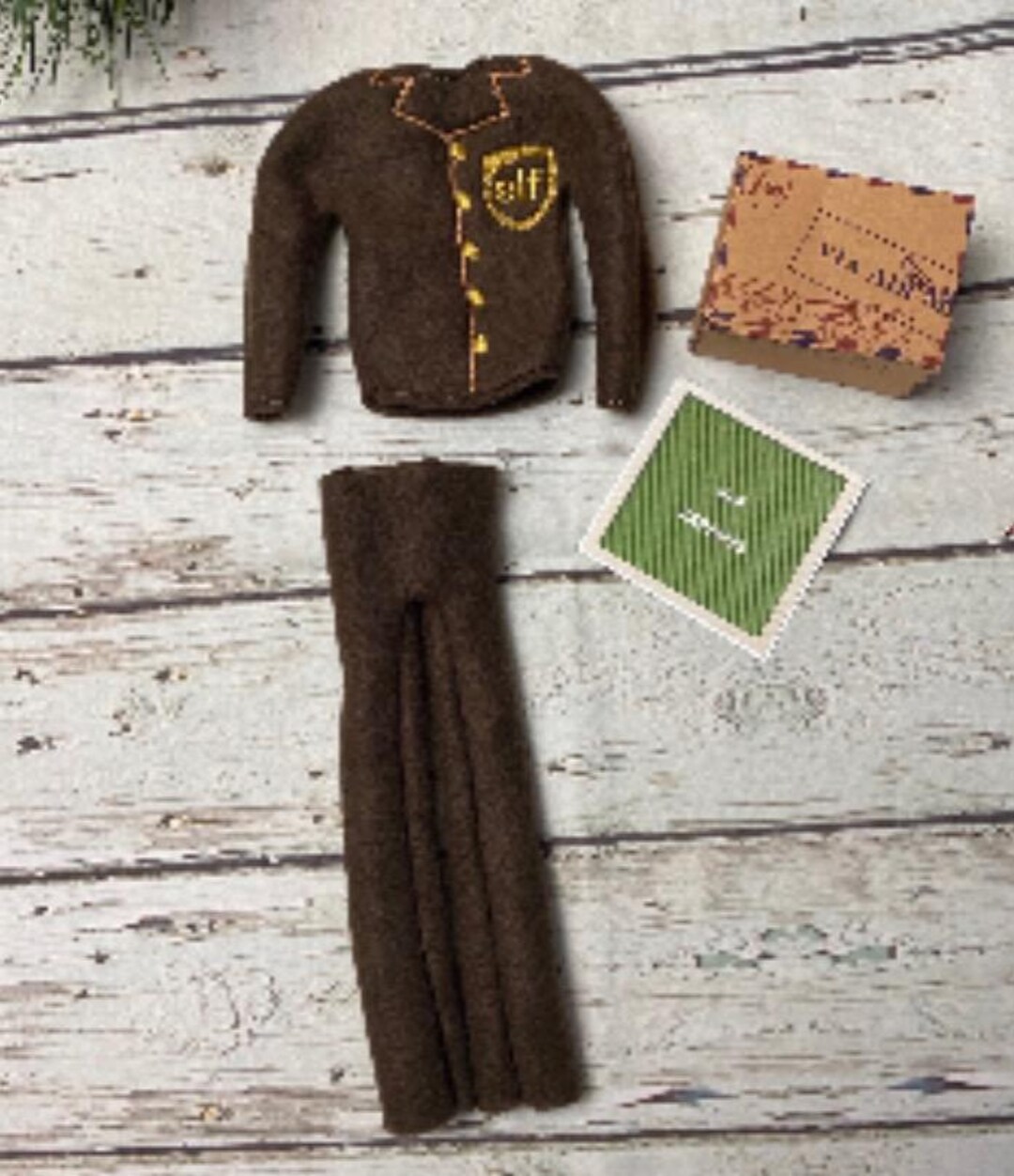 Elf Delivery Outfit Elf Mailman Elf Outfit Elf Clothes Elf Prop Nightly ...