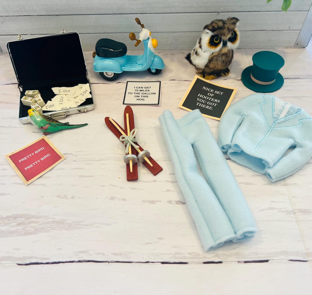 Dumb and Dumber Elf Kit: Lloyd Christmas Outfit & Accessories - Etsy
