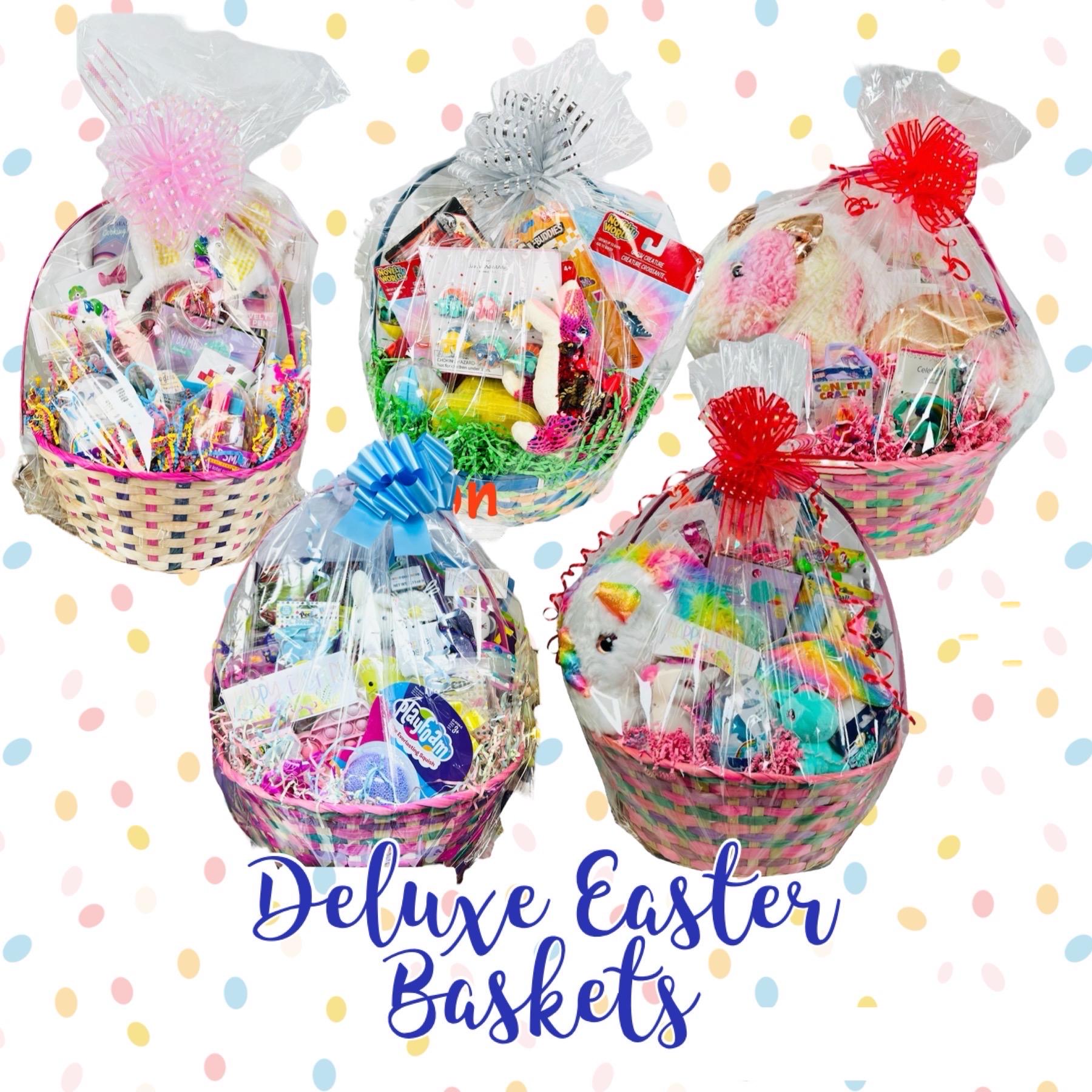READY TO Ship**deluxe Pre-filled Easter Basket: Jumbo Themed Easter ...