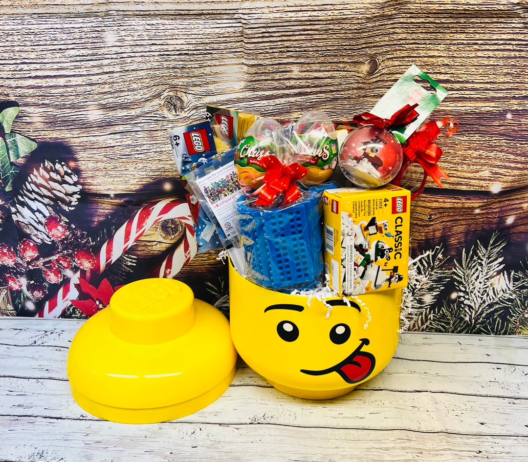 14 Piece Prefilled Lego Gift Basket Deluxe LEGO Gift Basket for Kids ...