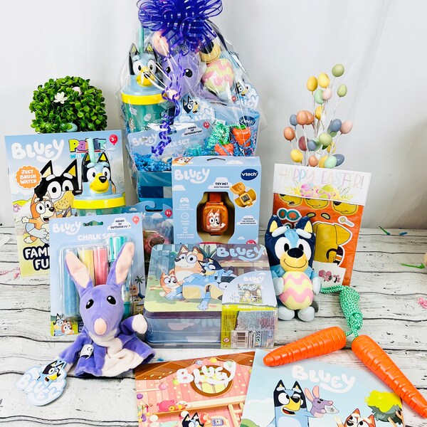 Bluey Easter Basket - Etsy