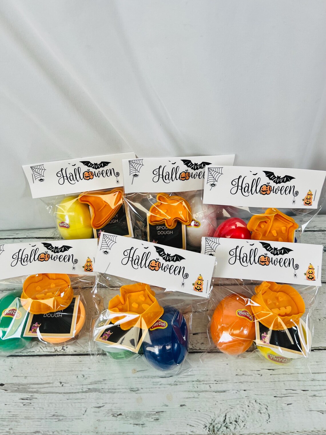 Halloween Playdoh | Halloween Handout | Halloween Party Favor | Trick ...