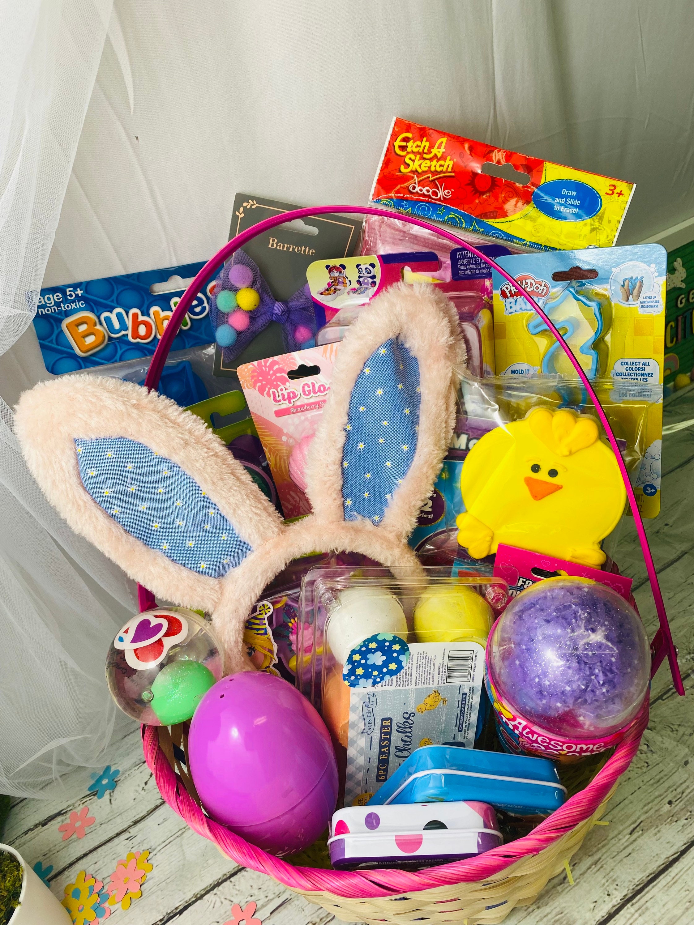 Polly Pocket Themed 19 Piece Girls Easter Basket Filled Easter Basket ...