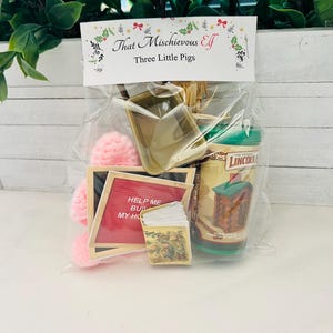 Three Little Pigs Elf Clothes Elf Doll Christmas Elf Prop Elf Activity ...