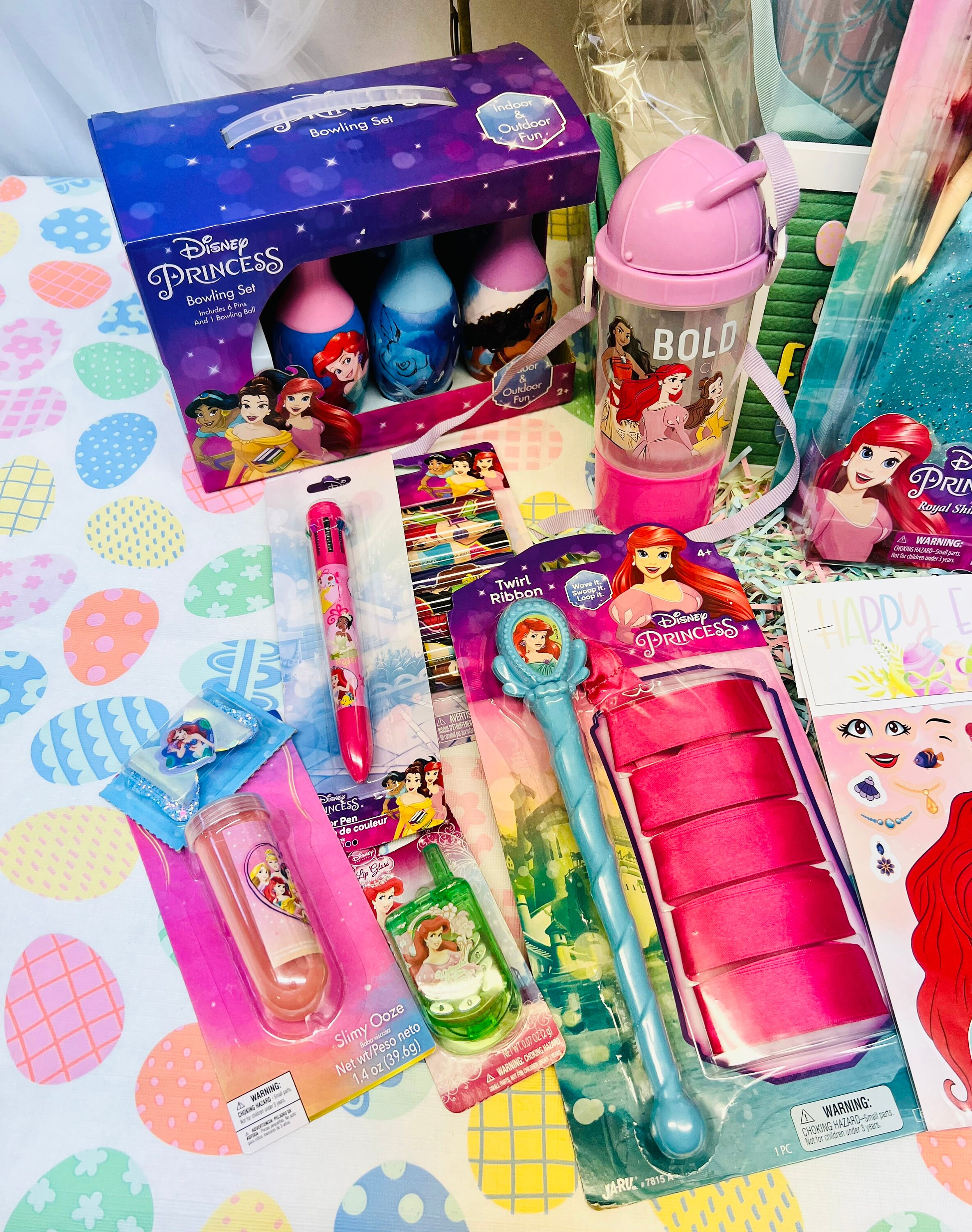 17 Piece the Little Mermaid Ariel Disney Princess Prefilled Gift Basket ...