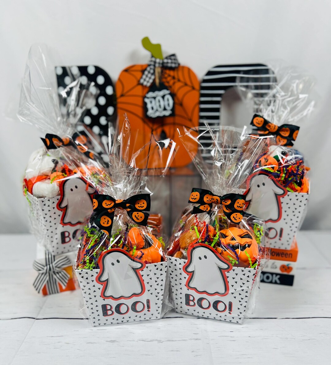 READY TO SHIP** Prefilled Halloween Boo Bucket: Stuffed Puppy, Squishy ...