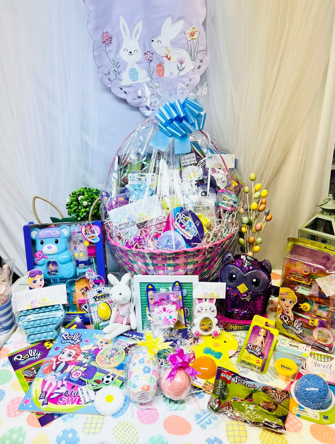 20 Piece Polly Pocket Prefilled Kids Gift Basket Birthday Gift ...