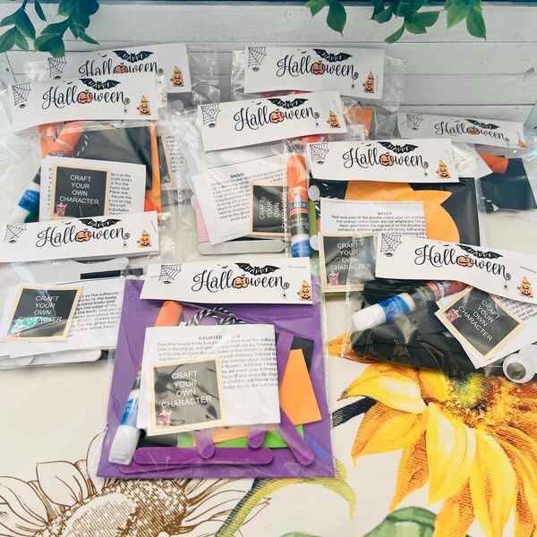 Halloween Play Doh Kids Favors Trick or Treat Non Candy Handout ...