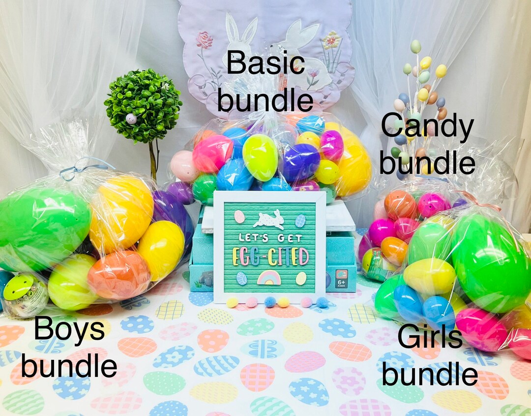 Deluxe PREMIUM Prefilled Easter Eggs for Kids Premium Items Easter ...