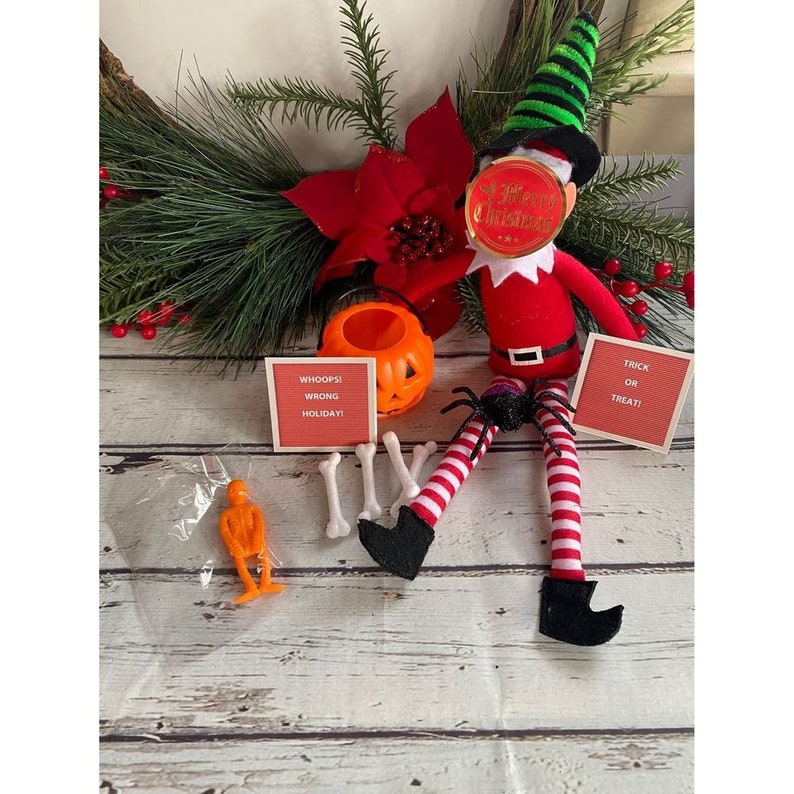 NEW Elf Doll Christmas Elf Mischievous Elf Kit Trick or - Etsy