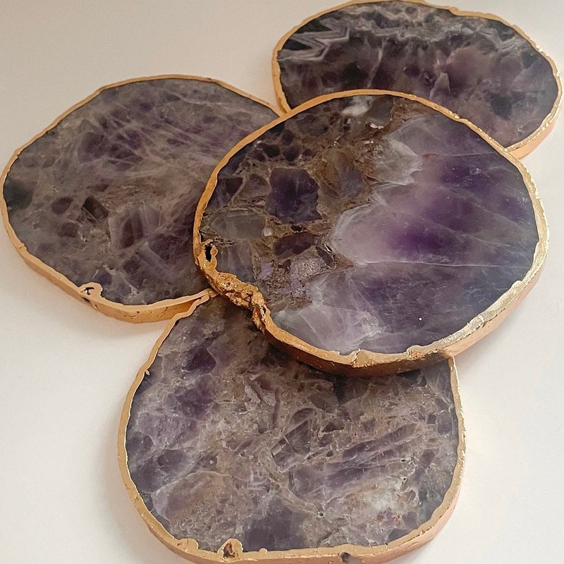 Crystal Coasters - Etsy