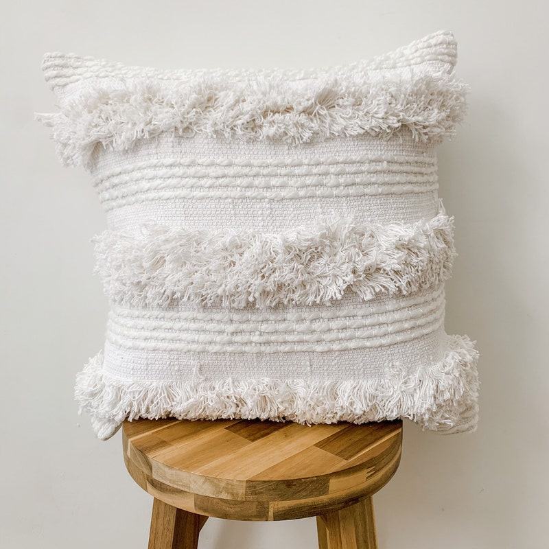 White Cushions - Etsy