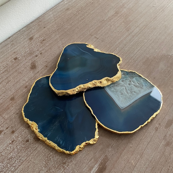 Gold Coasters - Etsy