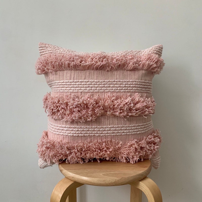 Pink Throw Pillow - Etsy