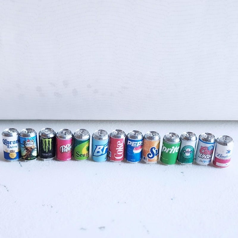 1 10 Soda Cans - Etsy