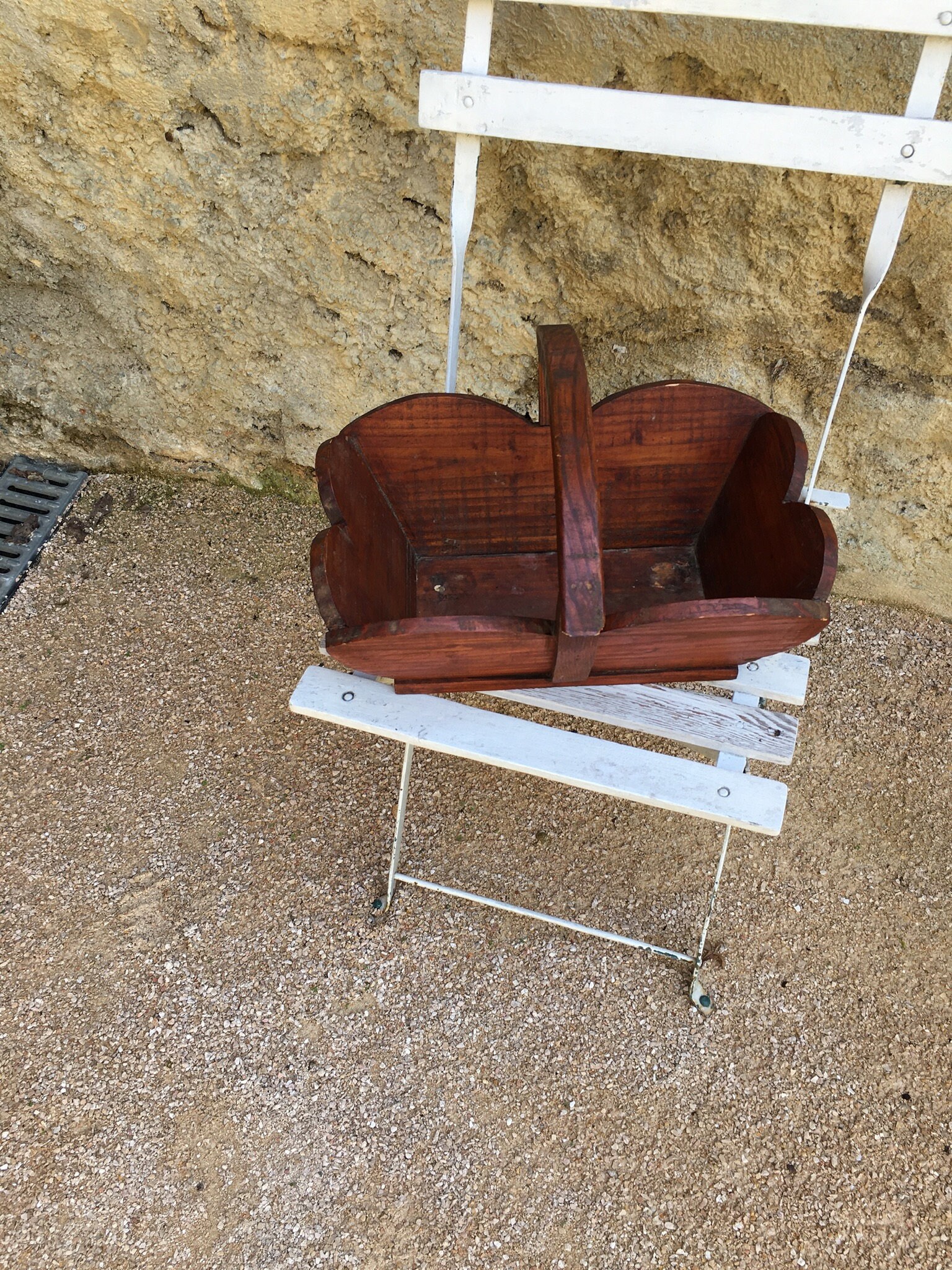 Vintage Scratch Built Wooden Trug - Etsy