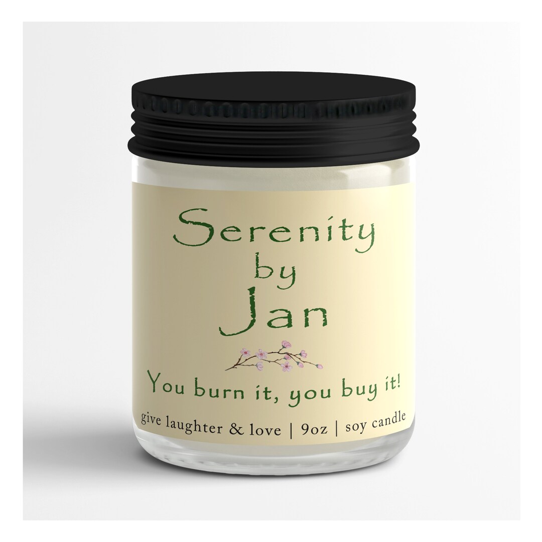 Serenity by Jan... You Burn It You Buy It ...soy Candle | the Office - Etsy