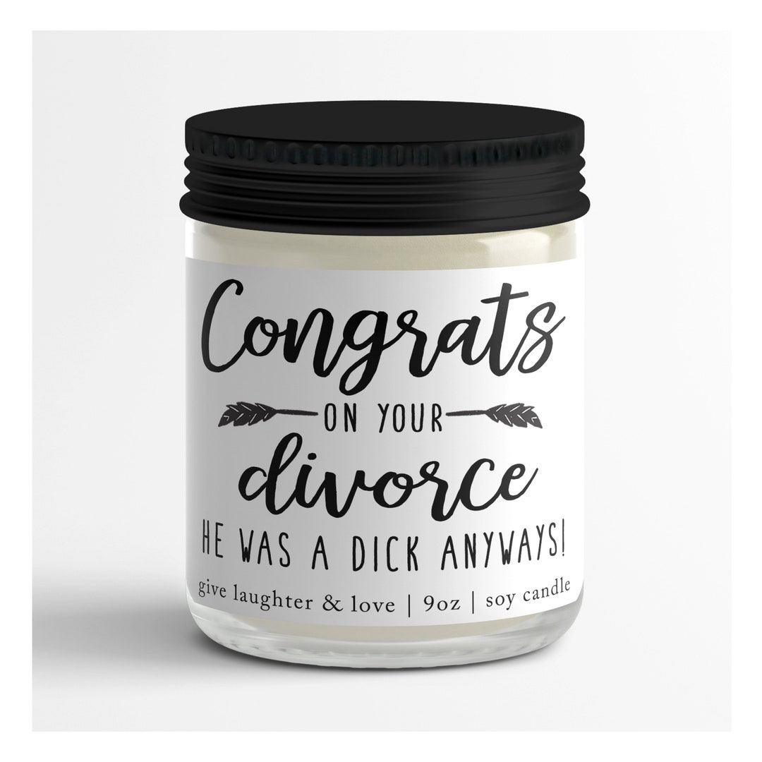 Congrats on Your Divorce Gift for Her Christmas Gift - Etsy