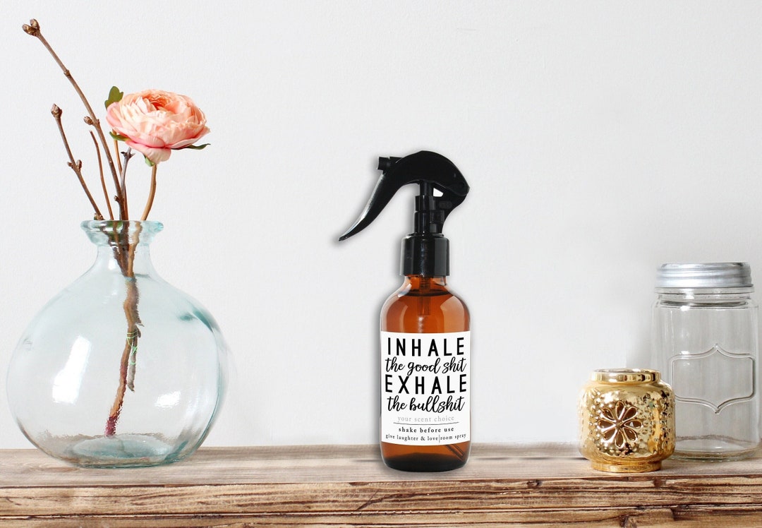 Inhale the Good Shit, Exhale the Bad Shit Funny Room Linen Bathroom ...