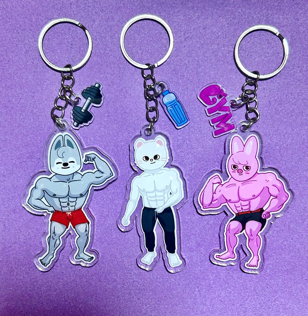 Straykids Buff Skzoo Keychain V2 - Adorable & Durable K-pop Accessory ...