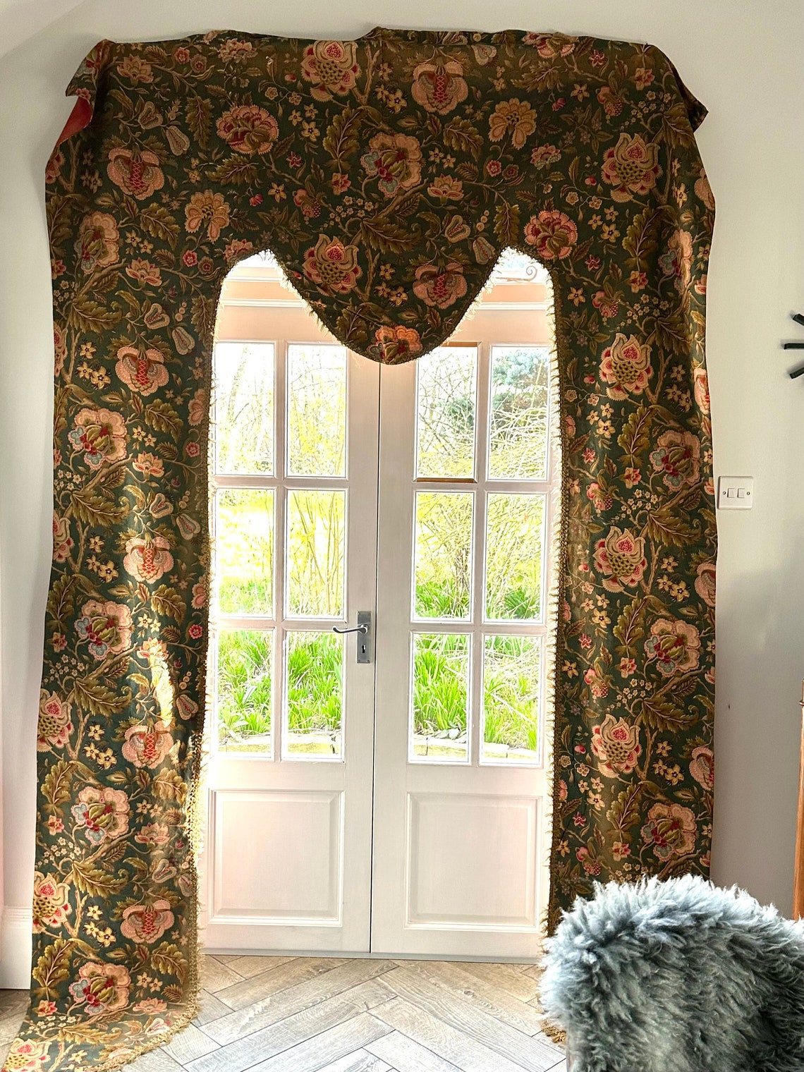 19th Century Antique French Chateau Pelmet Curtain Extra Large - Etsy