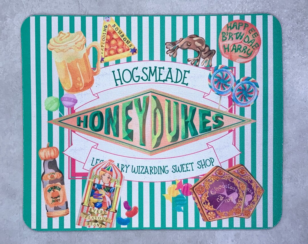 Harry Potter Honeydukes Mouse Pad Vibrant and Whimsical Desk Accessory ...
