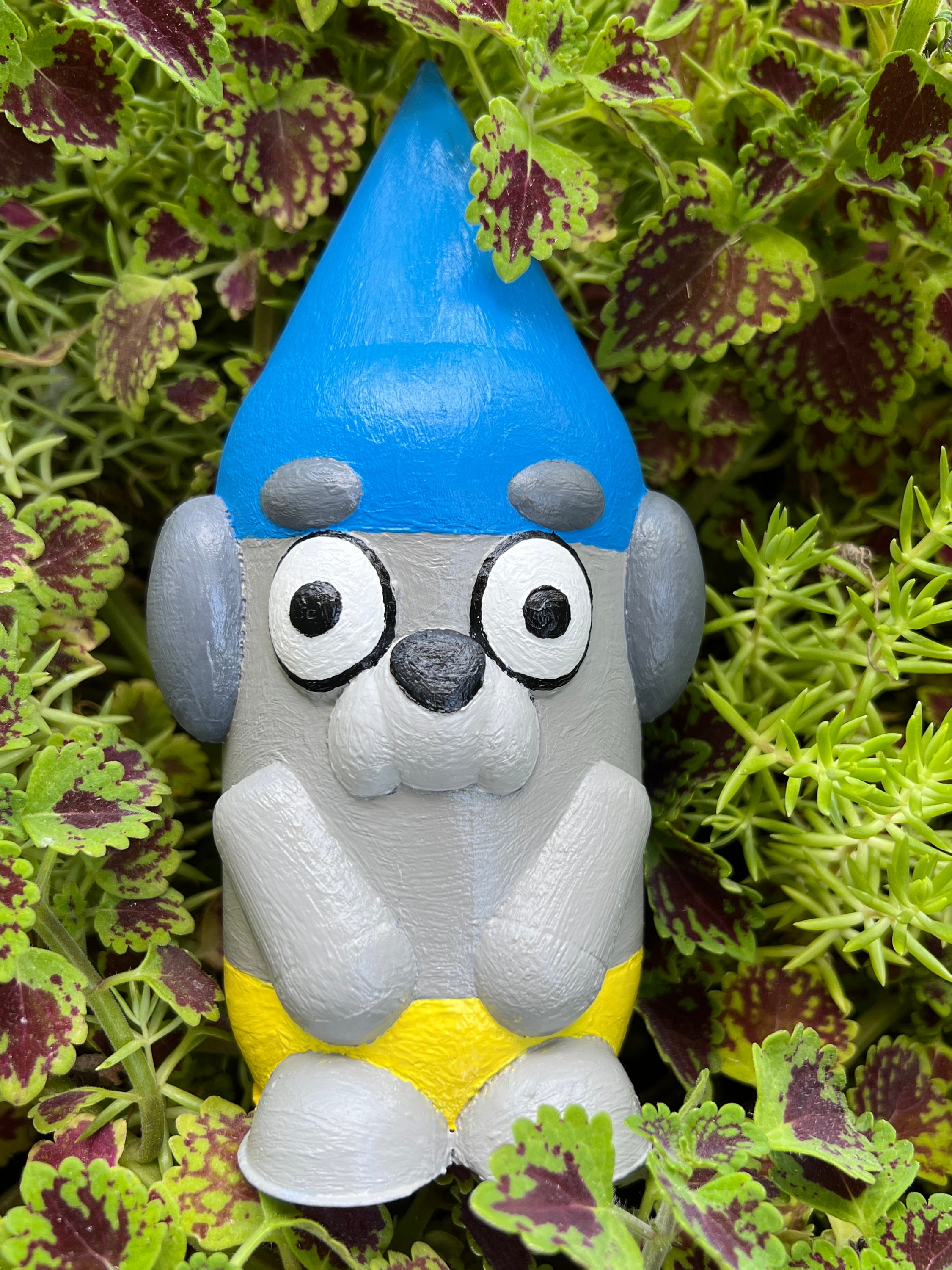 Hand Painted Dog Gnome Jeremy - Etsy