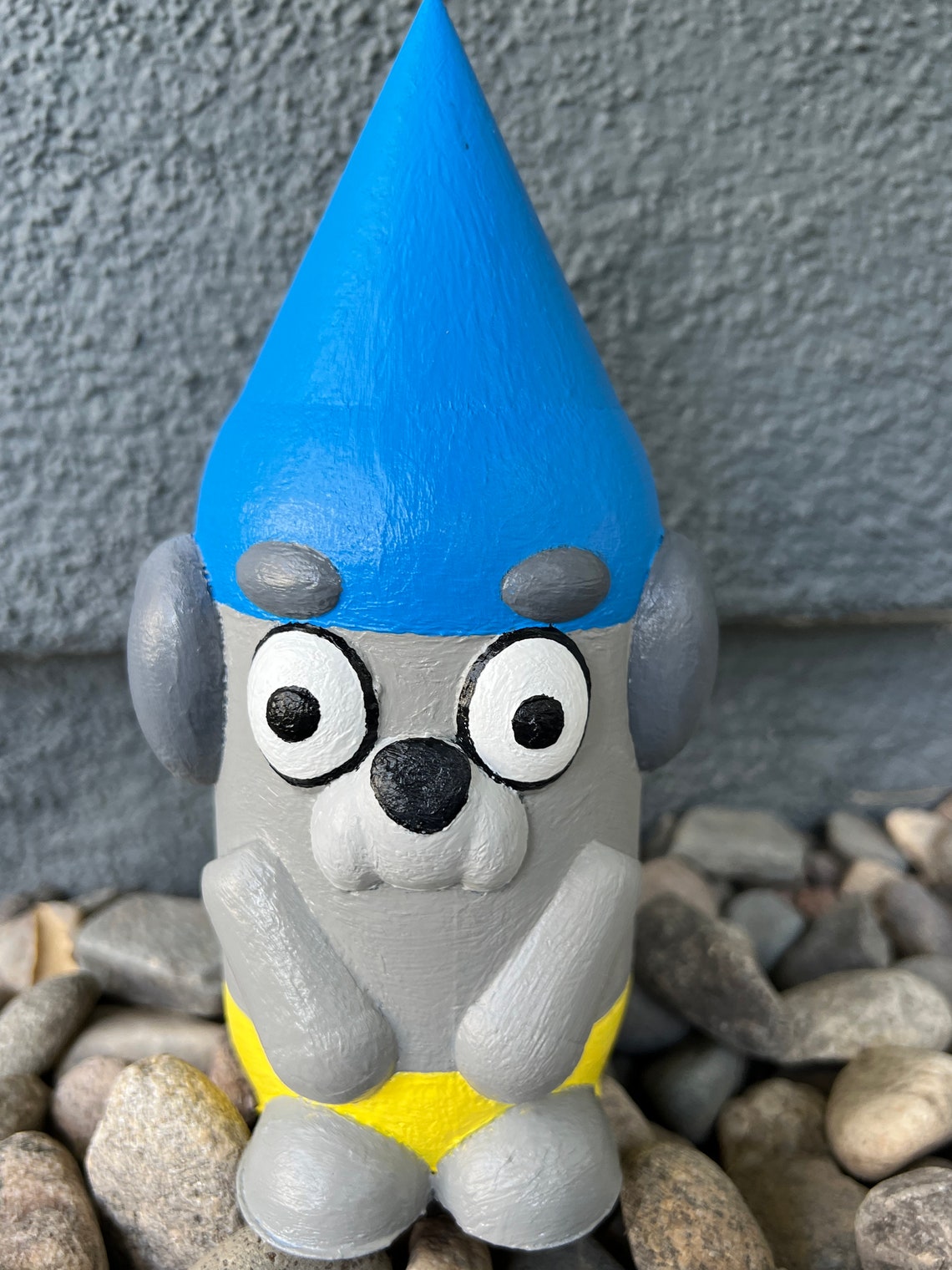 Hand Painted Dog Gnome Jeremy - Etsy