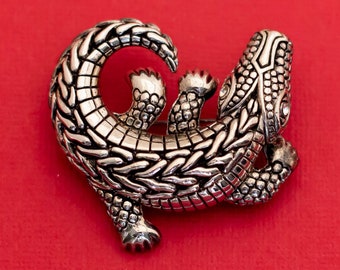 Celtic Gator Brooch - Etsy