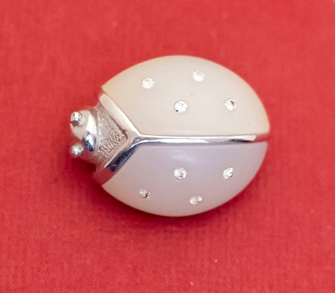 Vintage Minimalist Ladybug Adorable Brooch by Avon - F2 - Etsy