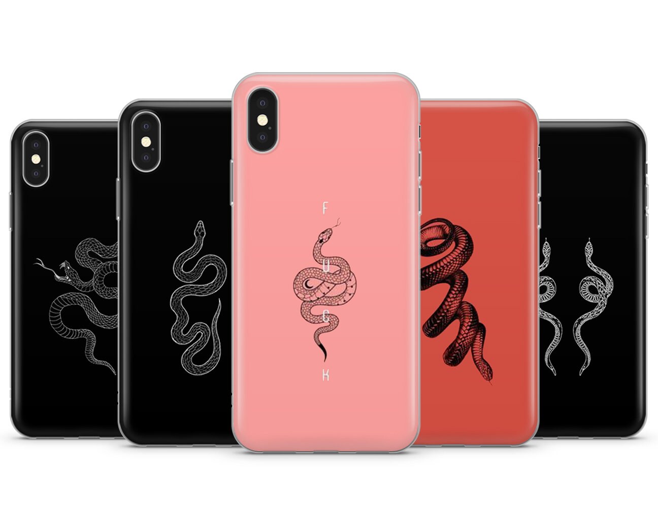 Snakes Phone Case Cover Fit for iPhone 12 8 XS XR 11 Pro - Etsy UK