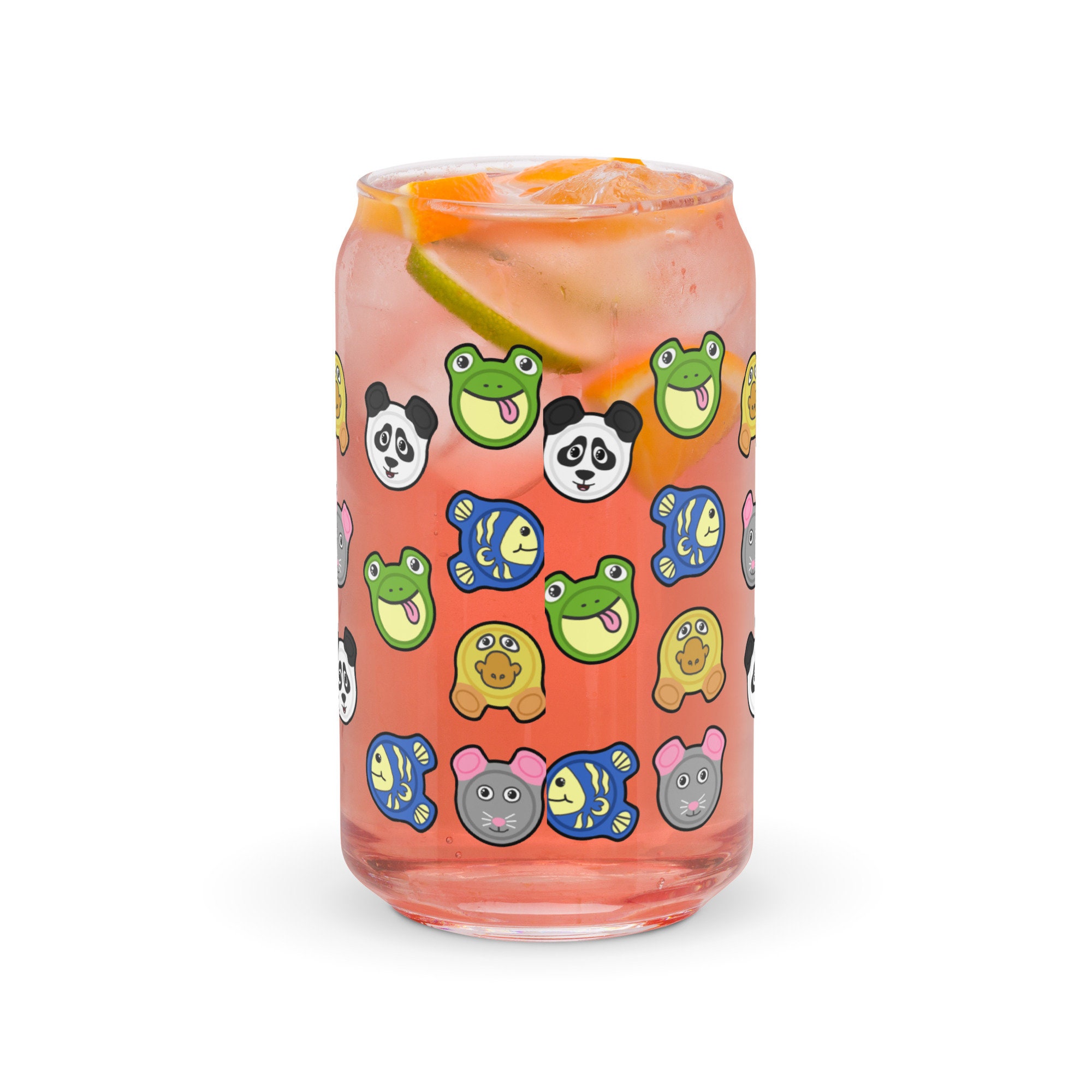 Zoo Pals Can-shaped Glass - Etsy