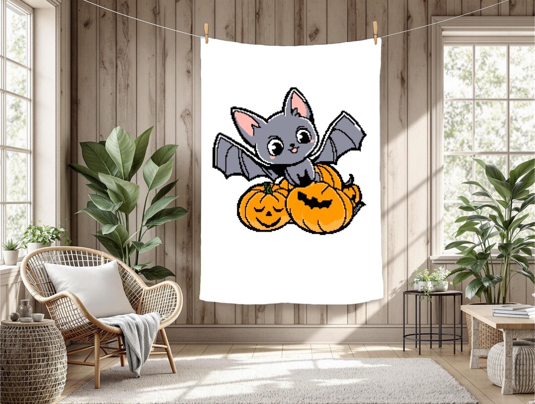 Zara the Bat Graphghan Crochet Pattern - Etsy UK