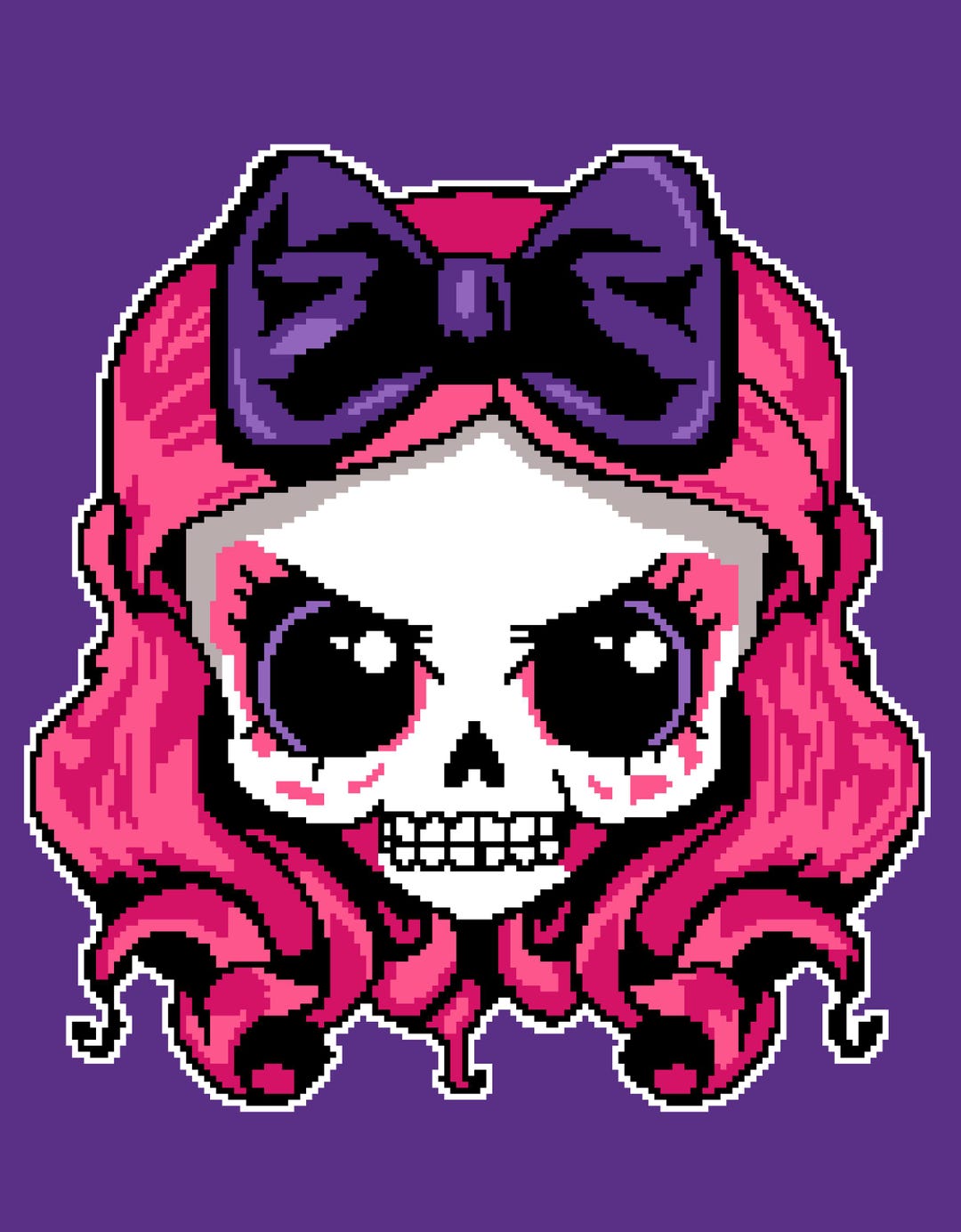 Beauty Skull Graphghan Crochet Pattern - Etsy