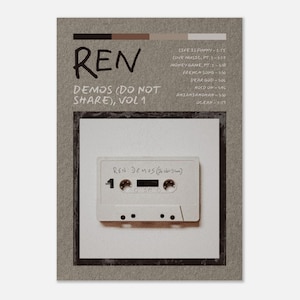 Unframed Ren Poster | Demos, Vol 1 Print | Original Iggie Art - Etsy