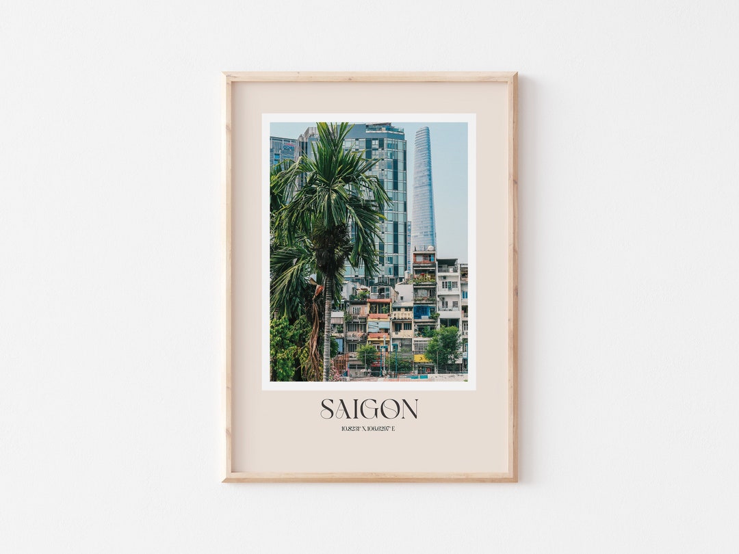 Saigon Travel Print, Saigon Poster, Saigon Travel Photo, Saigon Wall ...