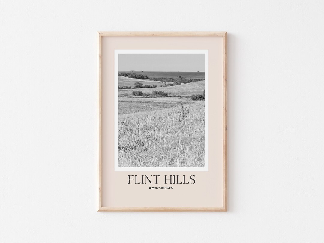 Flint Hills Travel Print, Flint Hills Poster, Flint Hills Travel Photo ...