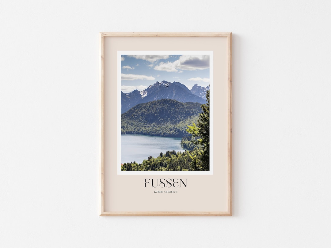 Fussen Travel Print, Fussen Poster, Fussen Travel Photo, Fussen Wall ...