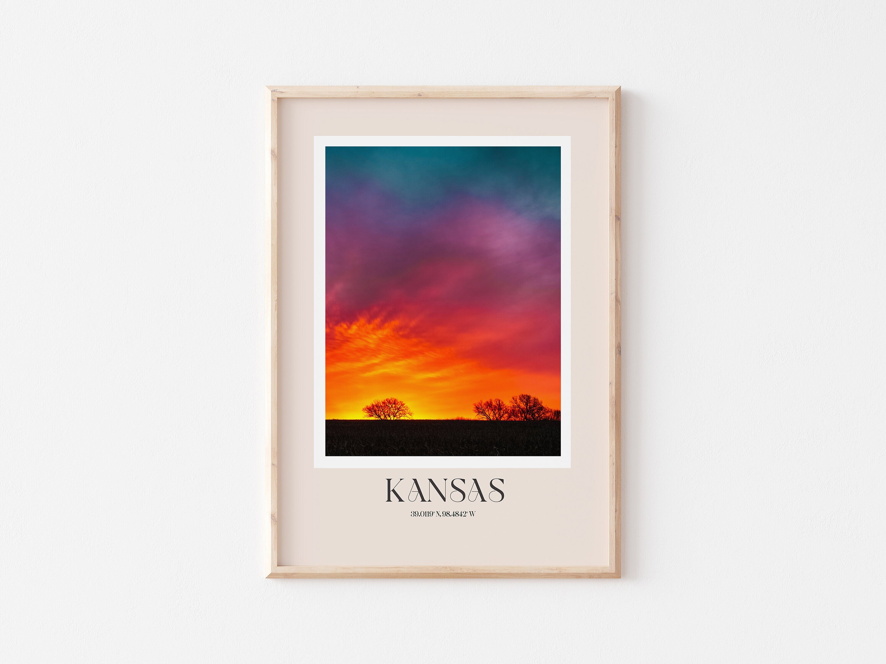 Kansas Travel Print, Kansas Poster, Kansas Travel Photo, Kansas Wall ...