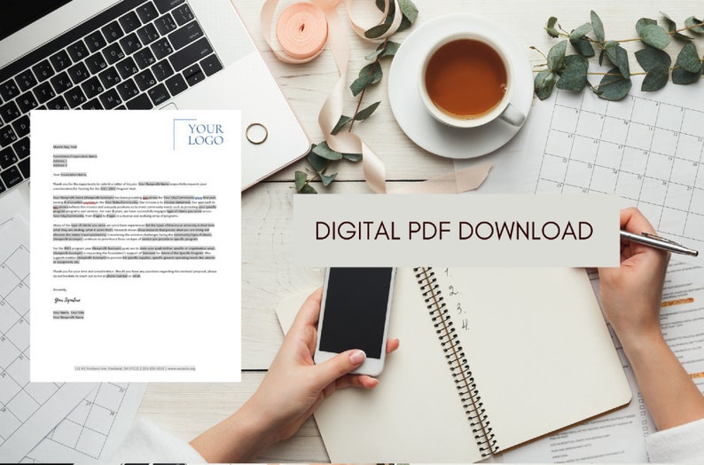 Letter of Interest (LOI) Template | Grants | Grant Proposal | Nonprofit ...